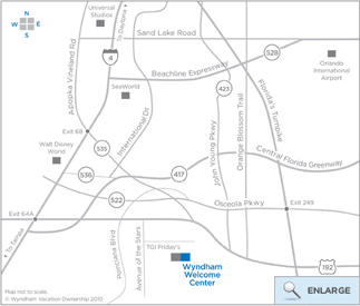 Wyndham Vacation Resorts - Welcome Center Maps & Travel Directions ...